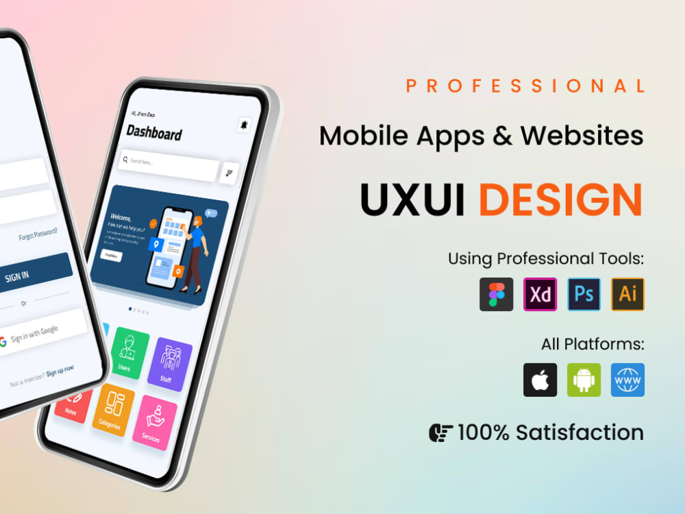 High-end UI/UX design | Mobile apps | Websites | Upwork
