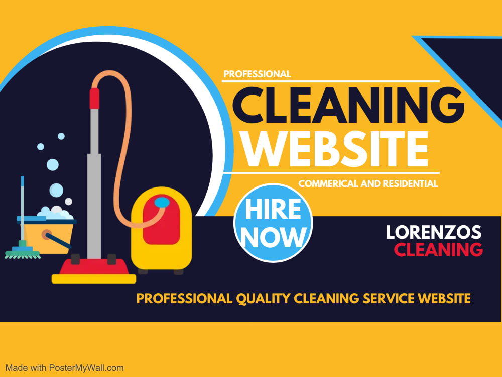 A Cleaning Services Website, Cleaning Company Website, Cleaning Website ...