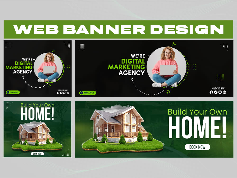 Creative and professional web banners and ads | Upwork