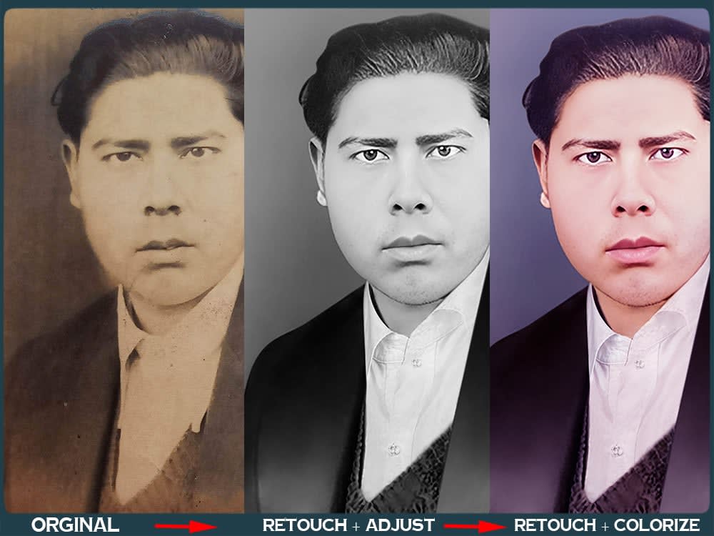 To restore, repair, fix, and colorize your old photo professionally ...