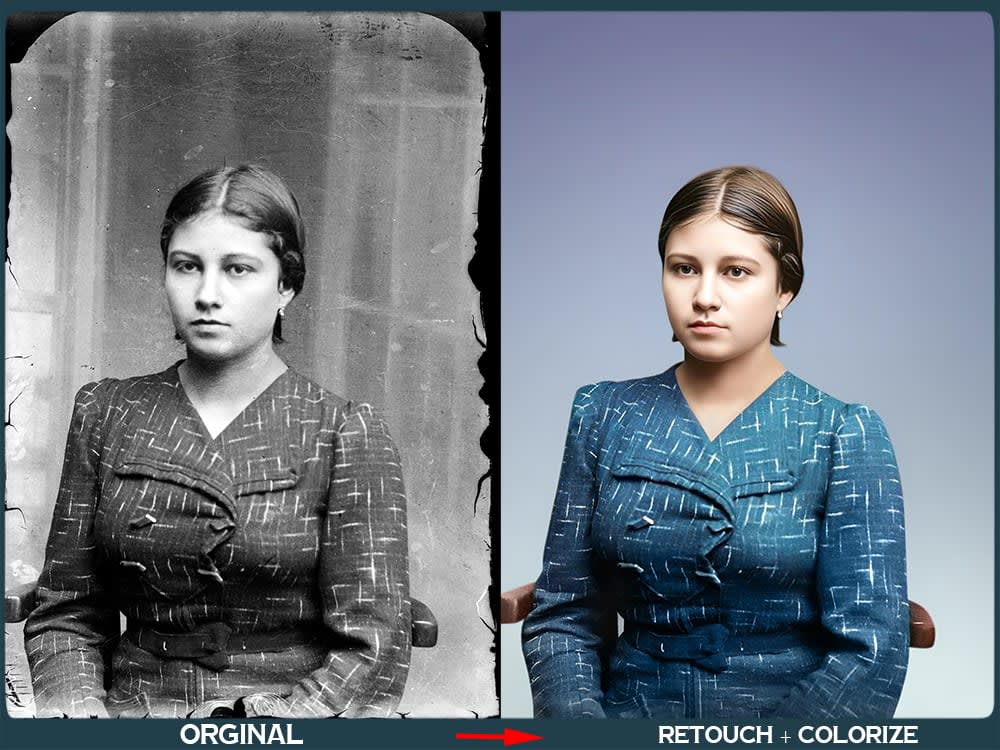 To restore, repair, fix, and colorize your old photo professionally ...