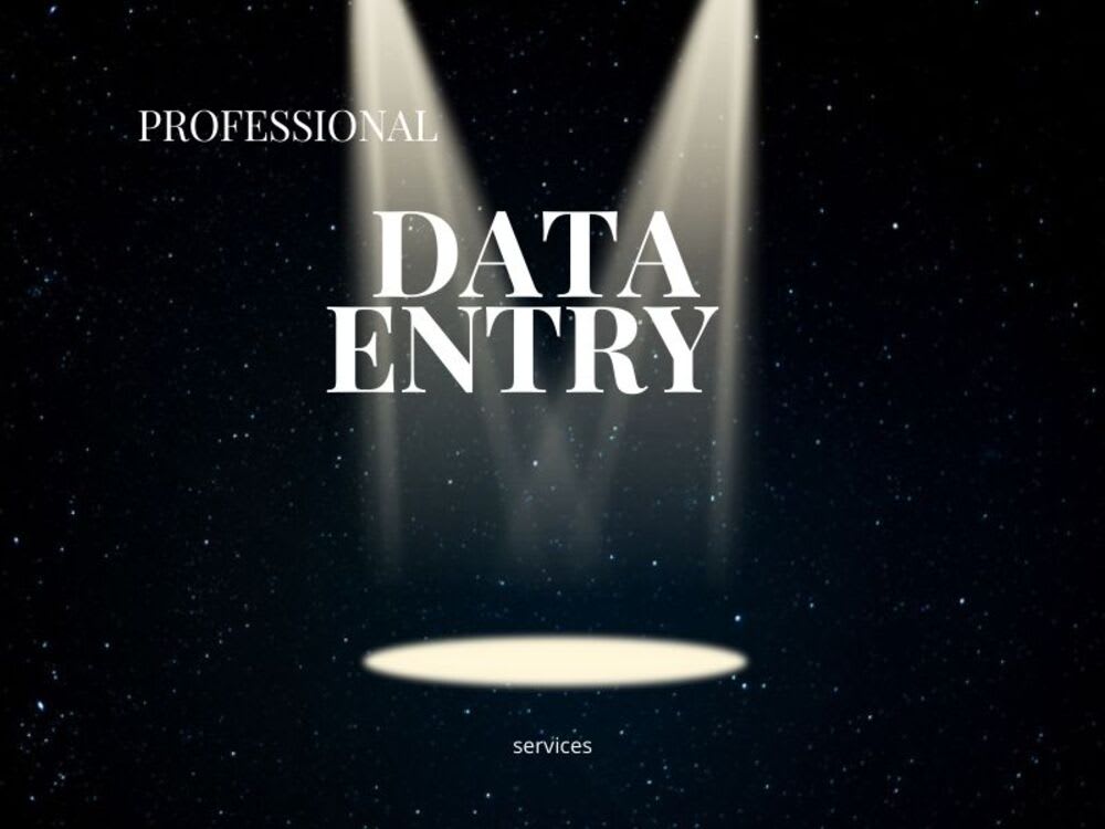 Perfect & Quick Data Entry Services with 100% Accuracy | Upwork