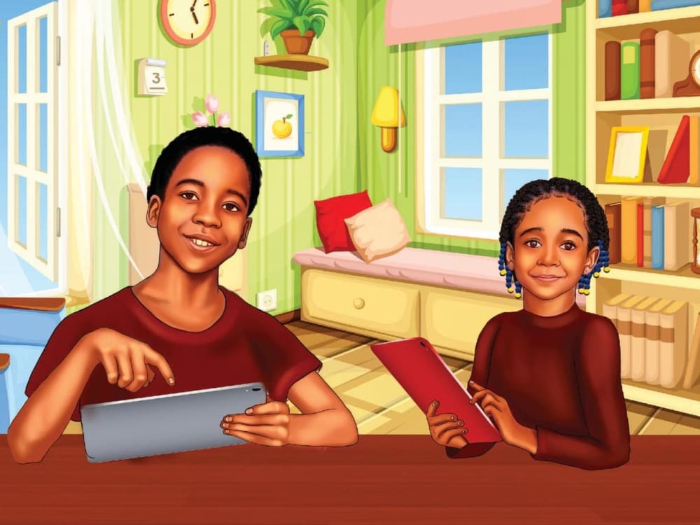 Storyboard comic children's storybook Illustration on your any script ...