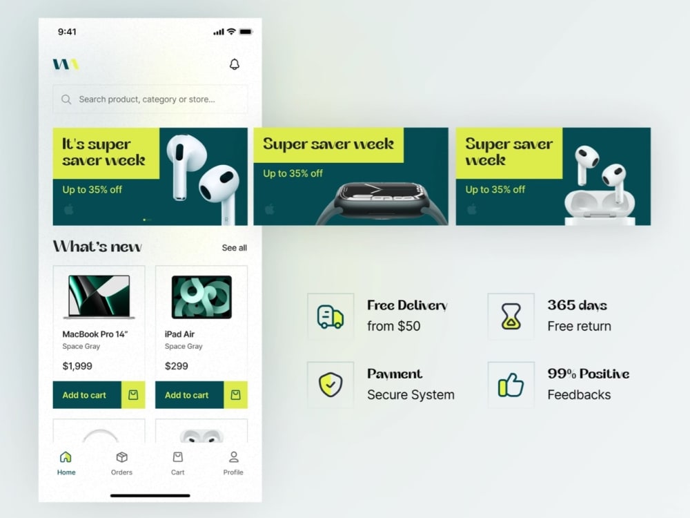 Mobile UI Design that matches your requests | Upwork