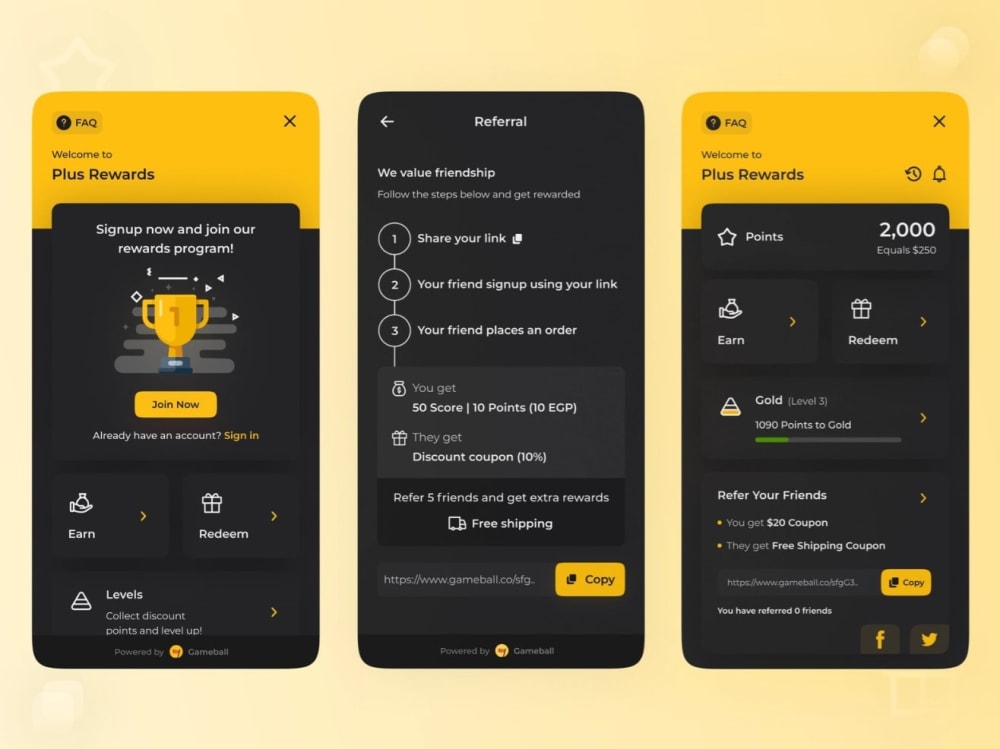 Mobile UI Design that matches your requests | Upwork