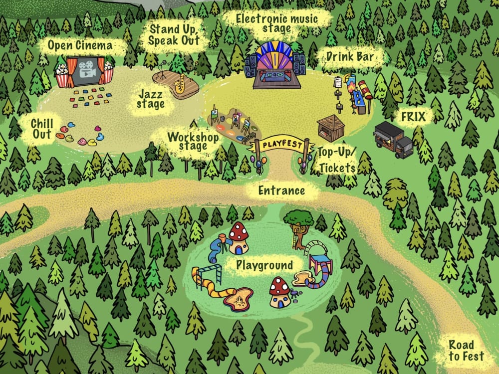 A fantastic map of any area you want! ( realistic/fantasy map) | Upwork