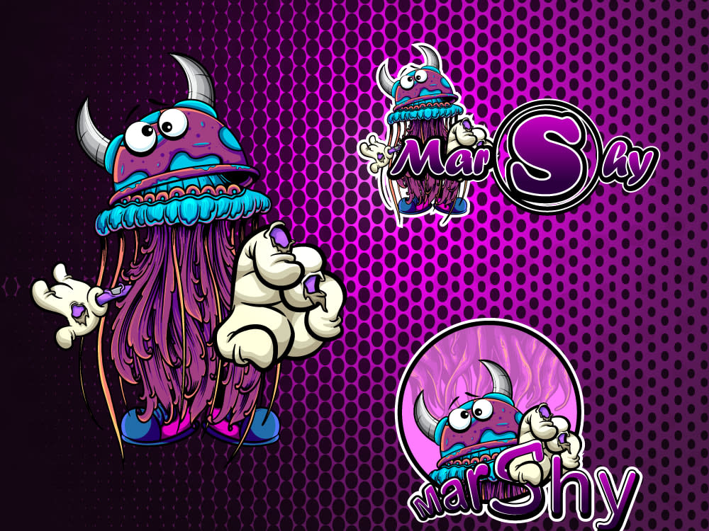 A professional mascot cartoon logo for your brand | Upwork