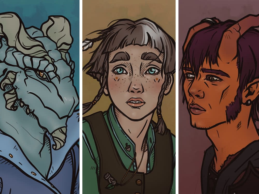 Your RPG character designed in a variety of styles! | Upwork