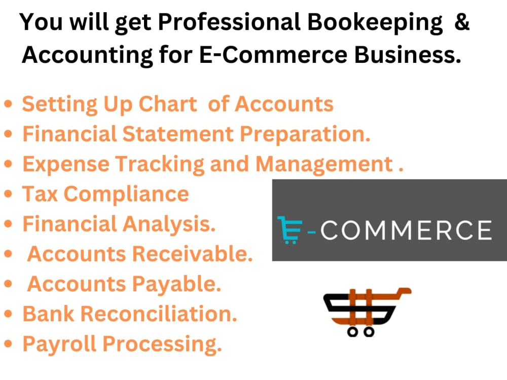 A professional Bookkeeping & Accounting service for E-commerce Business ...