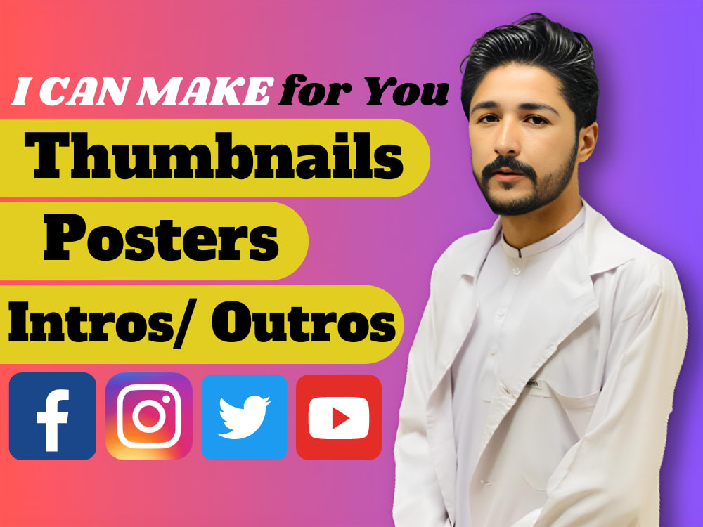 Professional YouTube Video Thumbnails | Upwork