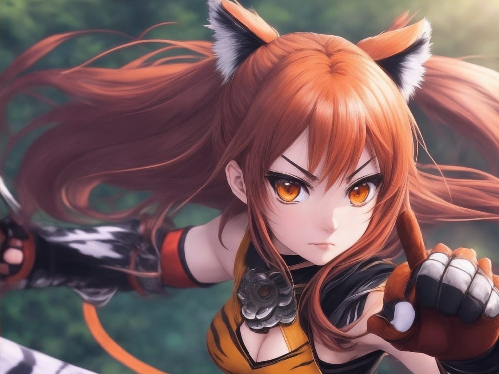 A custom anime art/ Concept art created with Ai. | Upwork