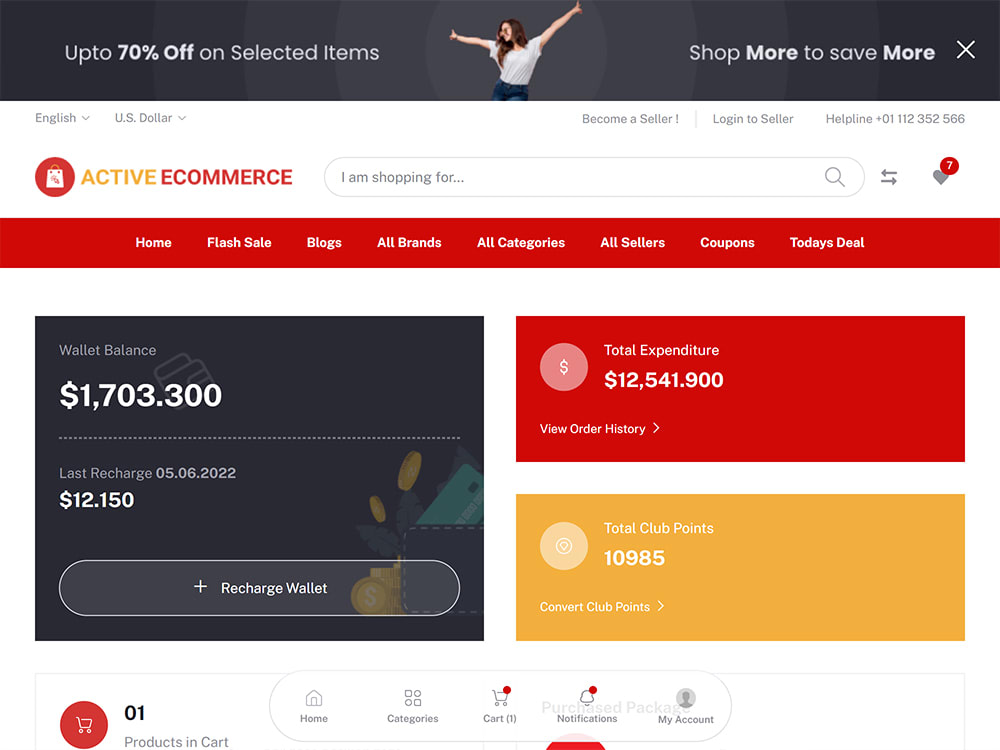 Customizable & Feature-Rich: Active eCommerce CMS for Your E-commerce. | Upwork