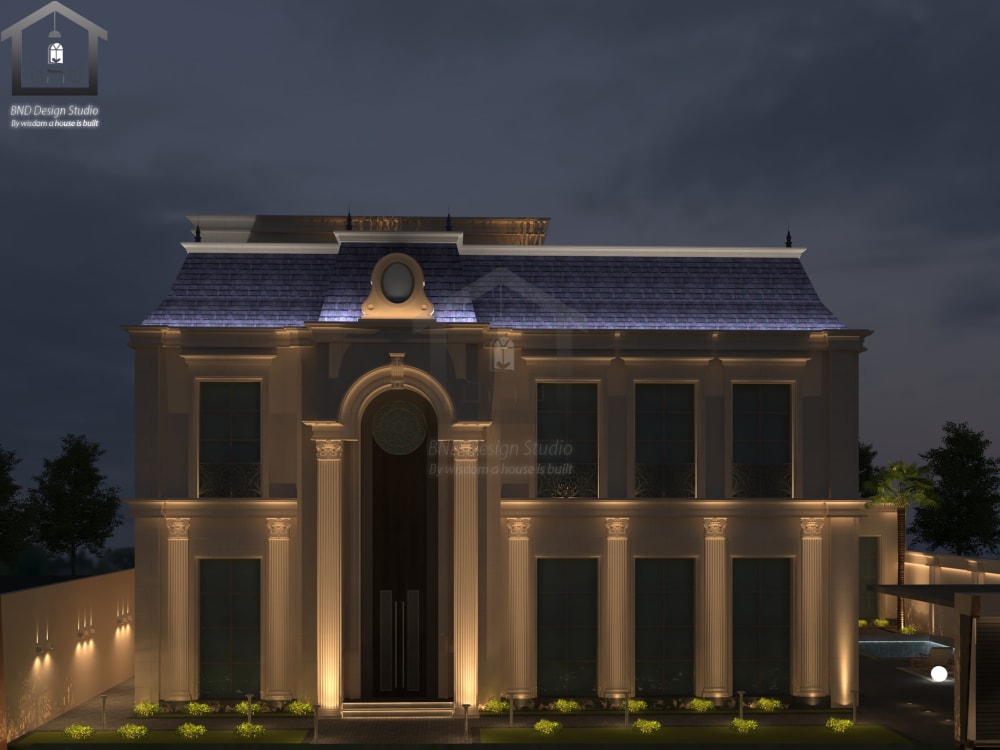 Impressive Façade Lighting Design | Upwork