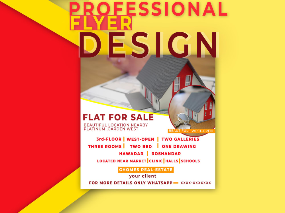 An eye-catching and compeling ,professional, modern flyer or poster ...