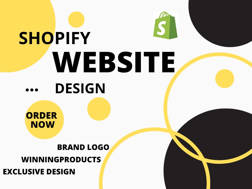 Shopify store design or Shopify website design Shopify dropshipping ...