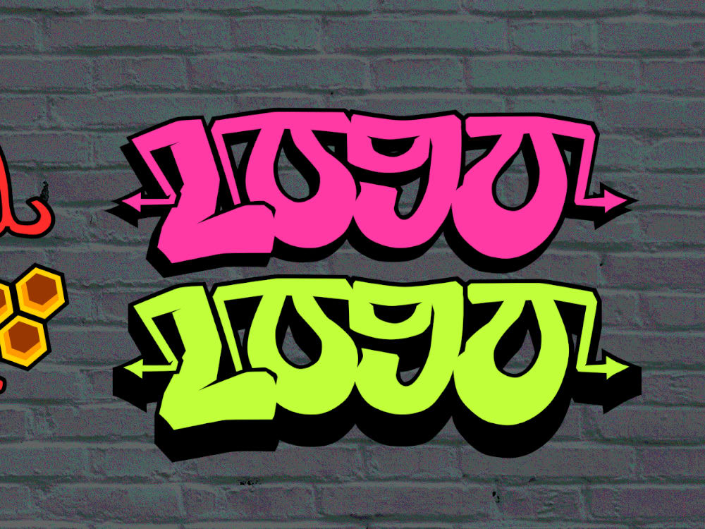 A graffiti lettering and mascot design for your business | Upwork
