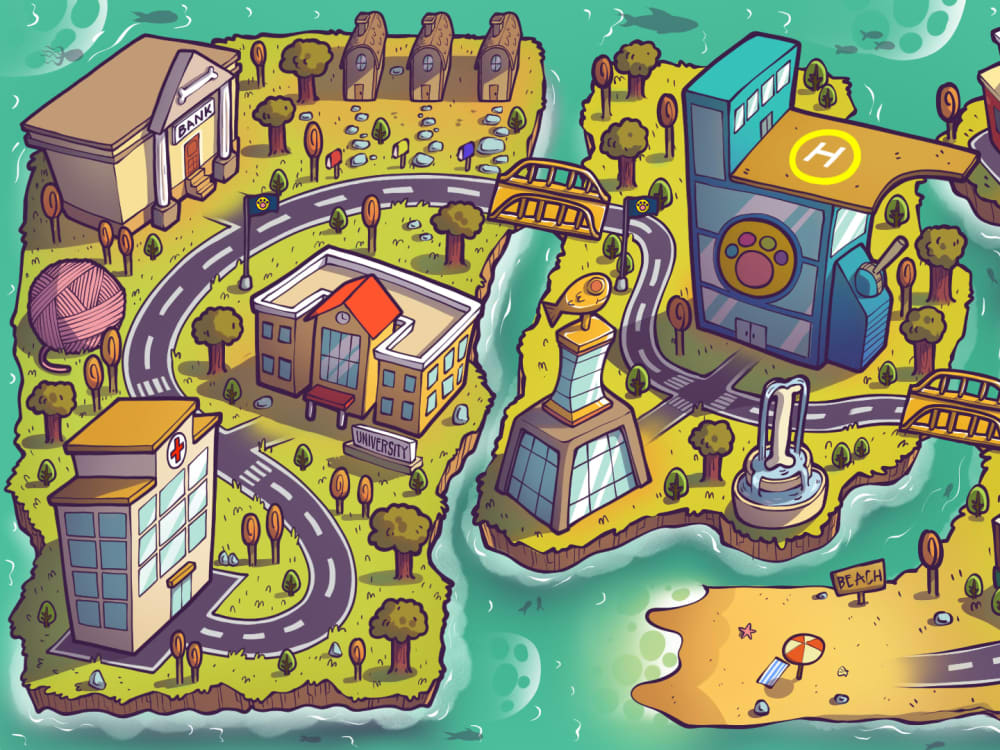 A custom illustration that stands out. | Upwork