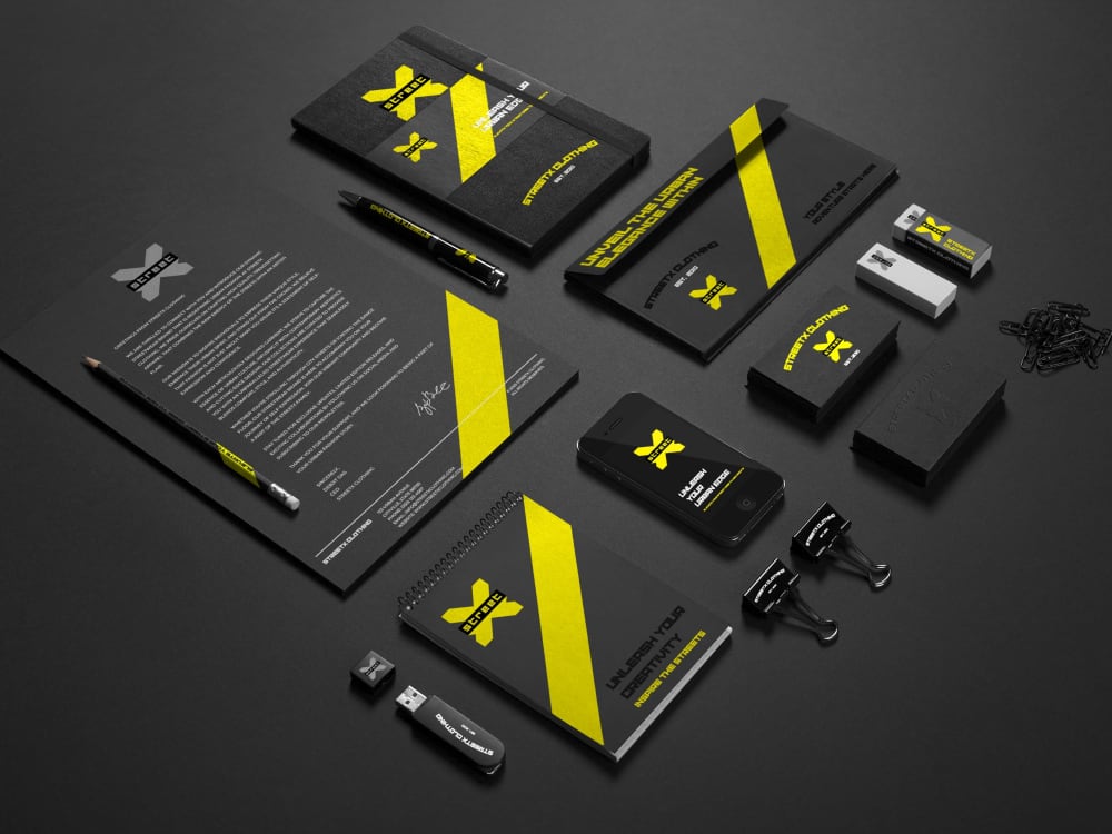 Unique professional logo and complete branding design | Upwork