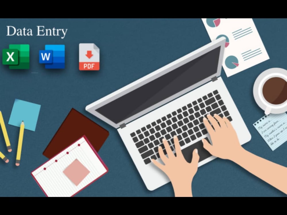 Transcription, data entry, image to word documents,pdf conversions ...