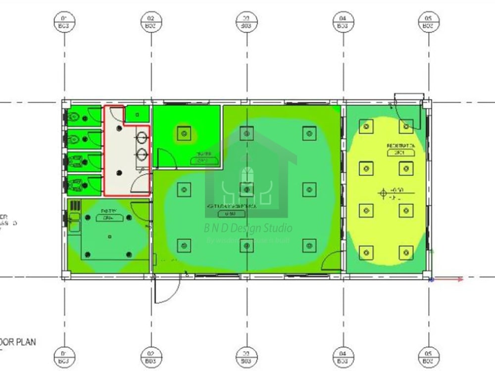 A detailed lux calculation by using Dialux Evo | Upwork