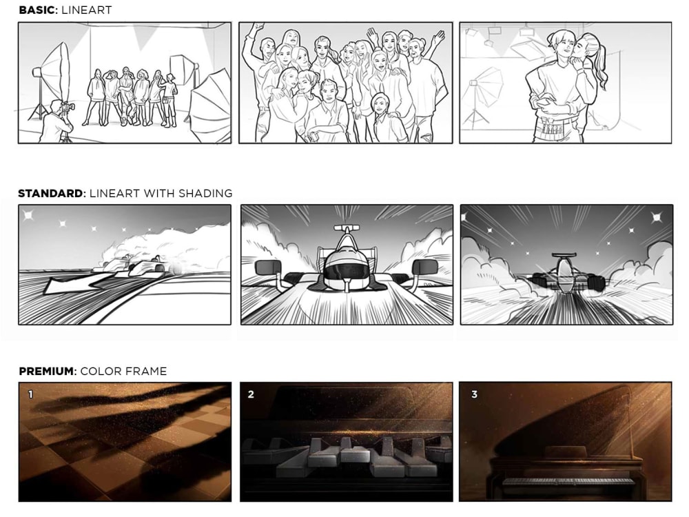 Professional storyboard for your project. | Upwork