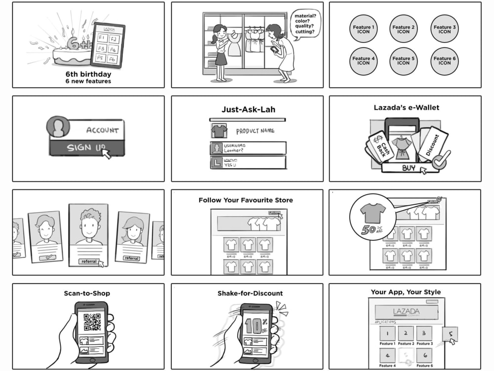 Professional storyboard for your project. | Upwork