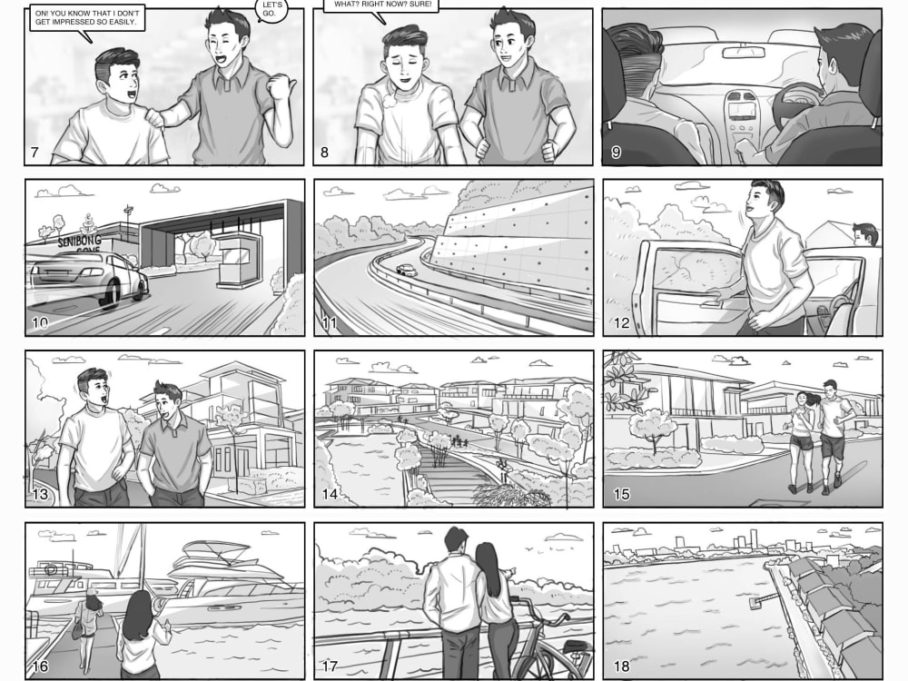 Professional storyboard for your project. | Upwork