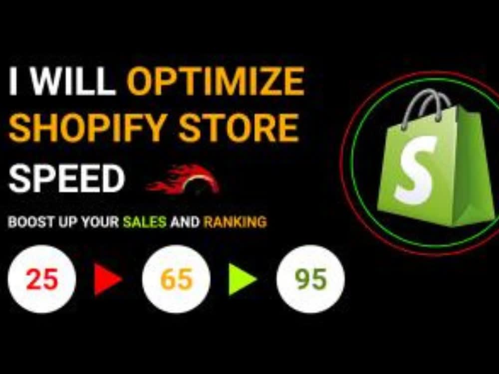 Shopify speed optimization and increase Shopify store score | Upwork