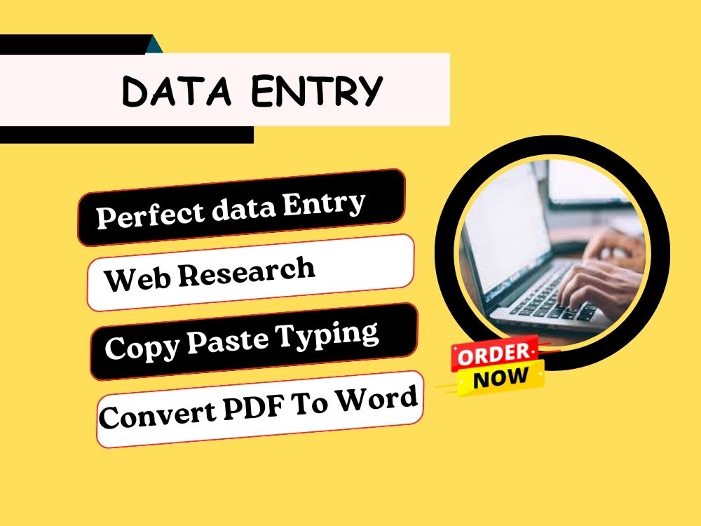 Perfect data entry, copy-paste job and convert pdf to excel | Upwork