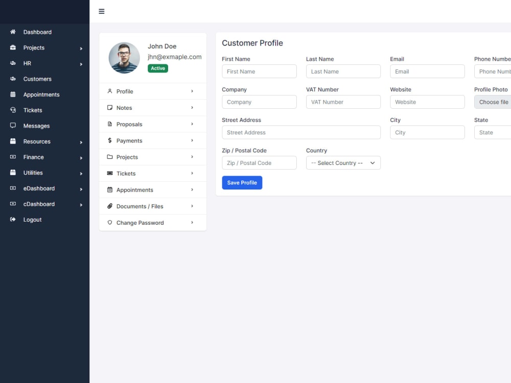 A Custom Web Application Software or CRM in Django or MERN Stack | Upwork