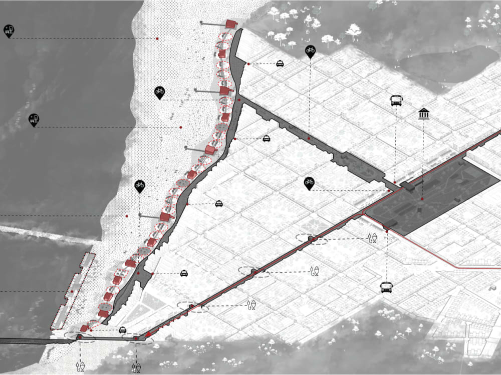 Upgraded architectural site mapping illustration | Upwork