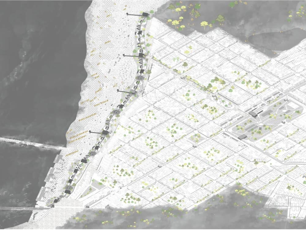 Upgraded architectural site mapping illustration | Upwork