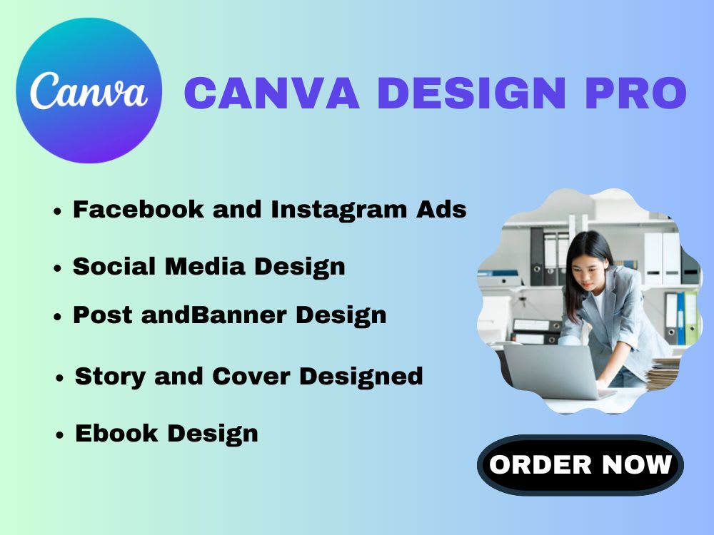 A visually stunning Canva design for your brand | Upwork