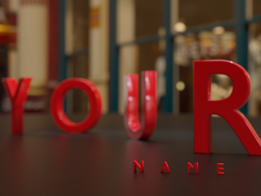A custom realistic 3D wallpaper with your name | Upwork