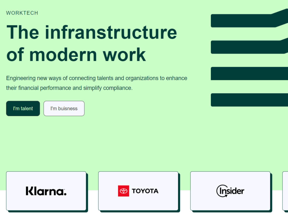 A responsive website with Html CSS and Javascript | Upwork