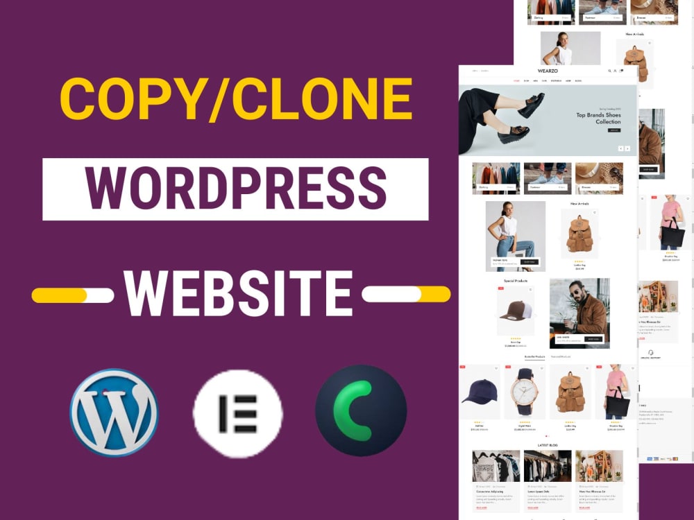 Design Redesign Update Edit Clone Copy Or Revamp Wordpress Website Upwork