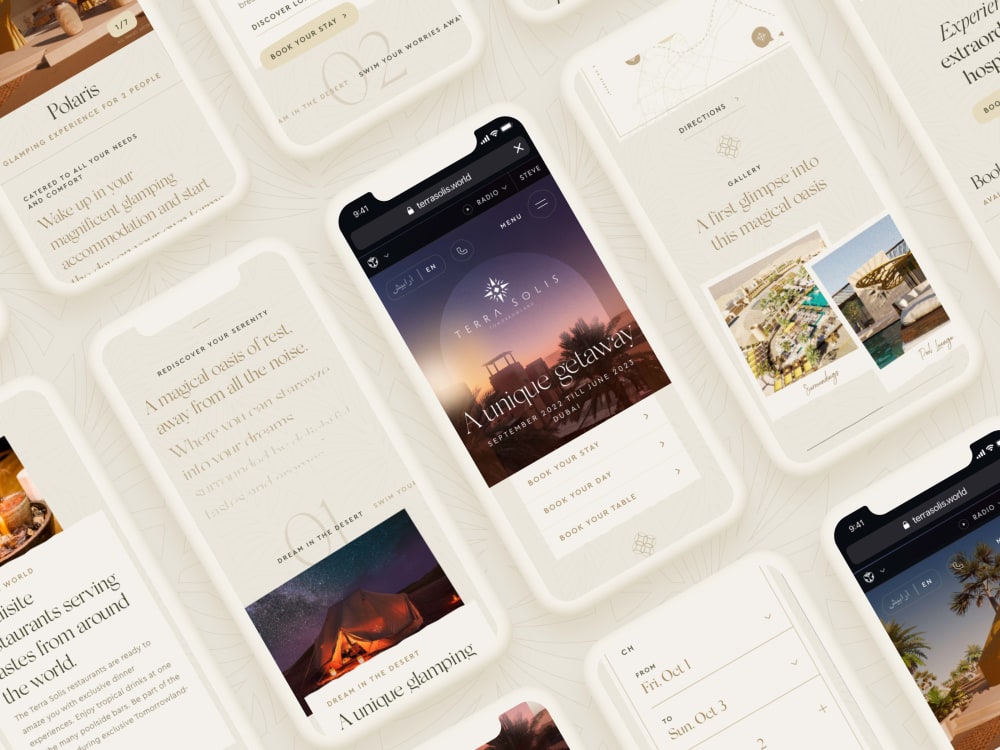 A bespoke marketing website design | Upwork
