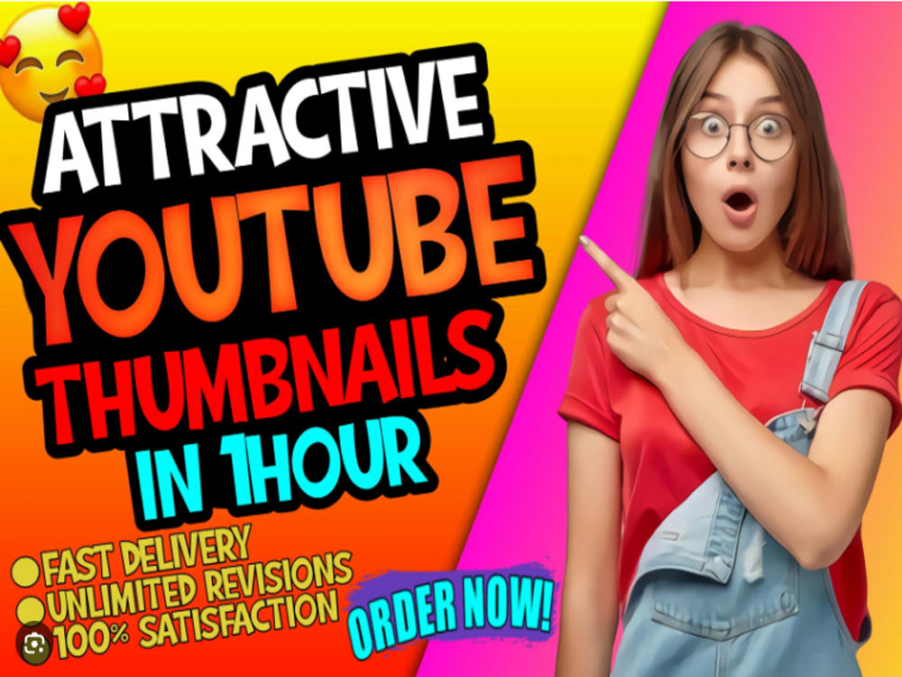 Youtube Thumbnails creating objects and baground removal | Upwork