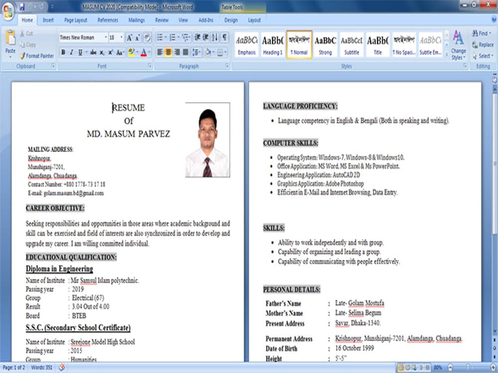 Typing Job (Photo To Word, Pdf To Word) | Upwork