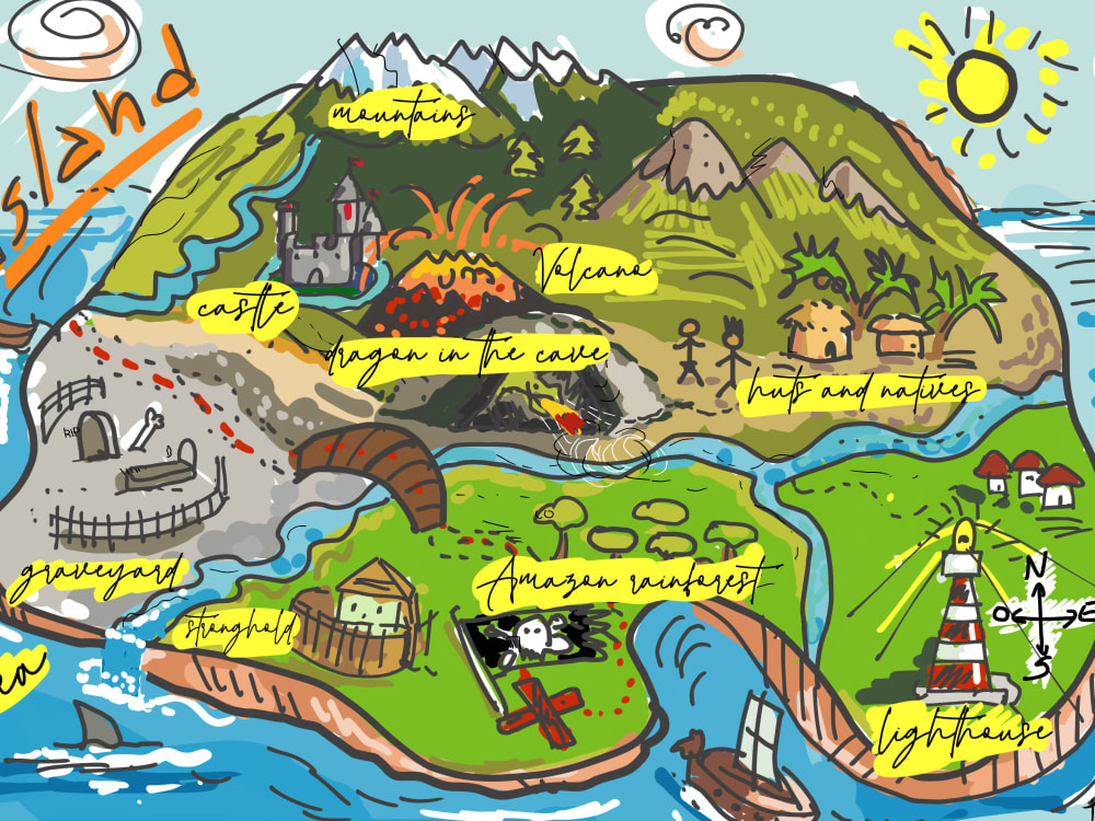 A map, o board game o animation map | Upwork