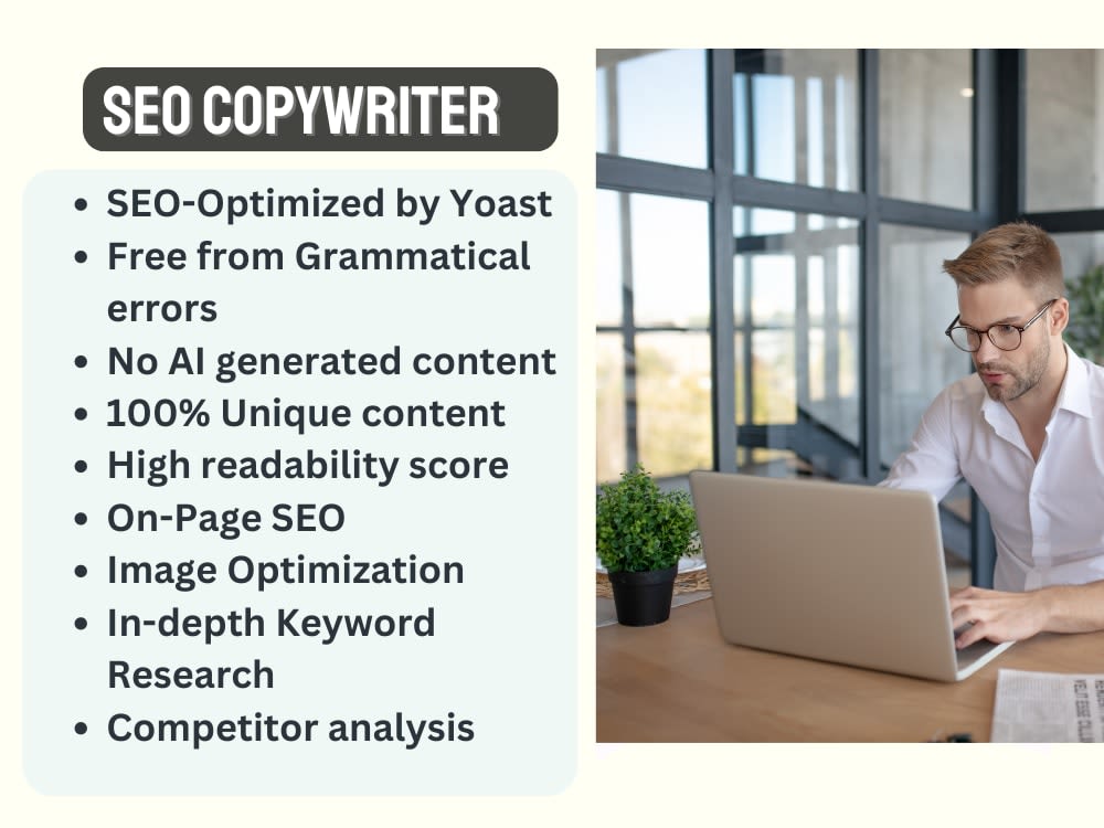 SEO Optimized Copywriting Service and Product Description | Upwork