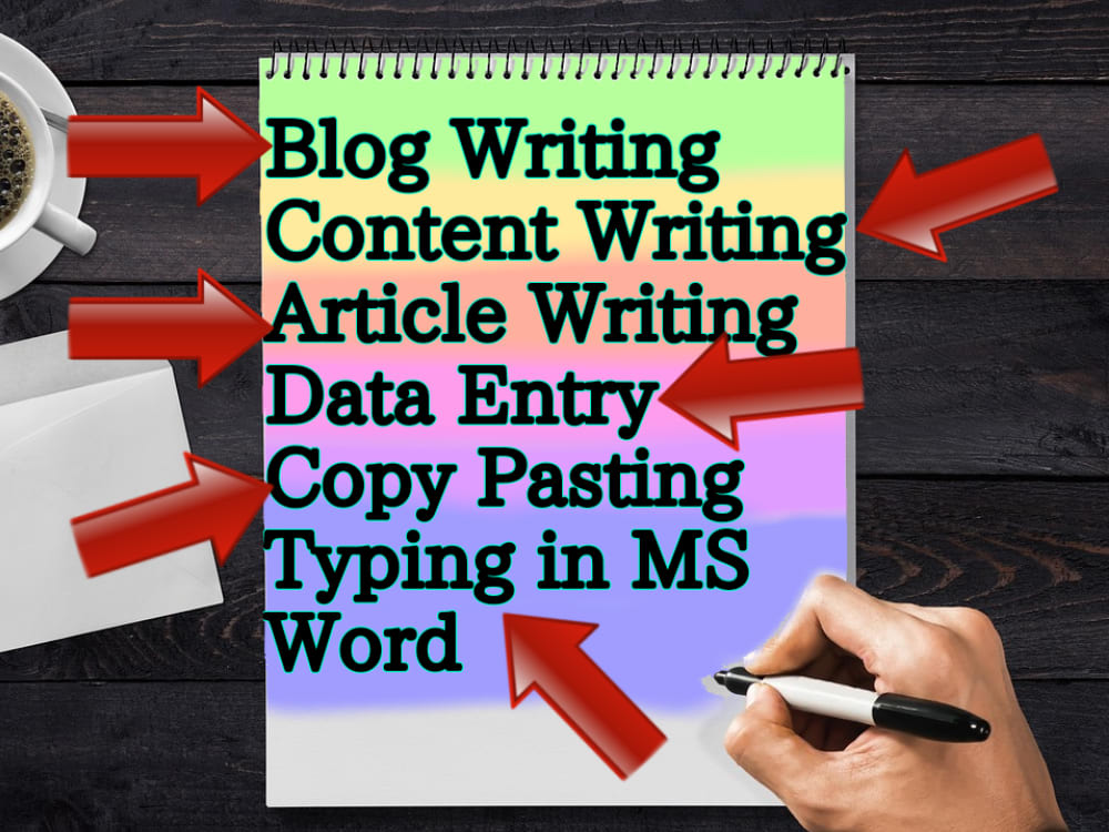 Blog writing| Content writing| Article writing| data entry and copy ...
