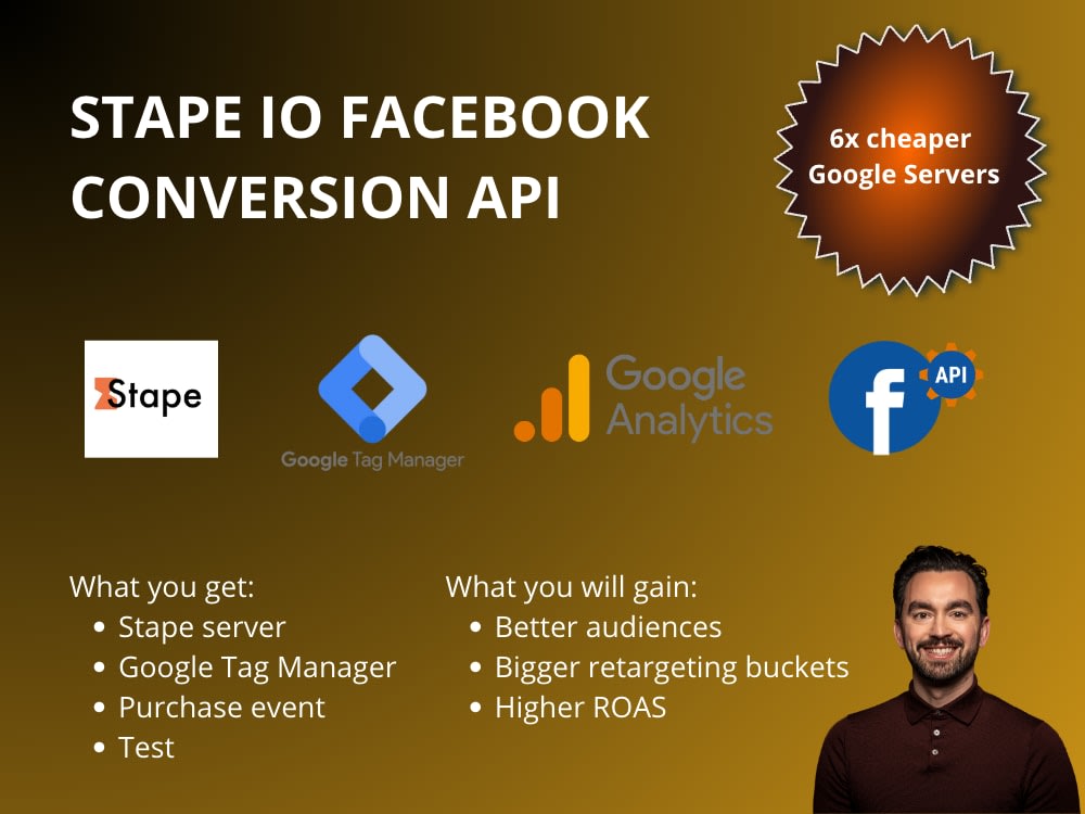 Stape io Facebook Conversion API (CAPI) | Upwork