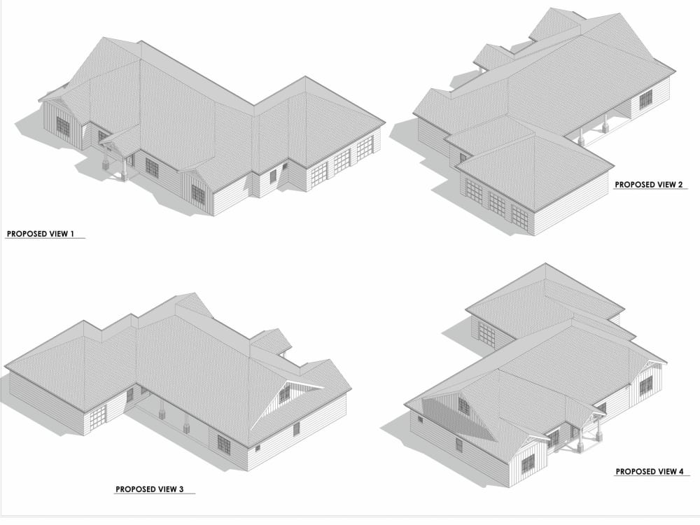 A complete set of drawing in Revit / Autocad | Upwork