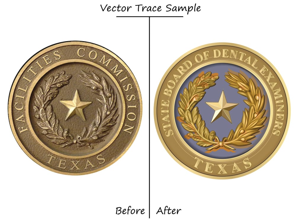 Any Logo and image vector Recreate, retrace within 12 hours | Upwork