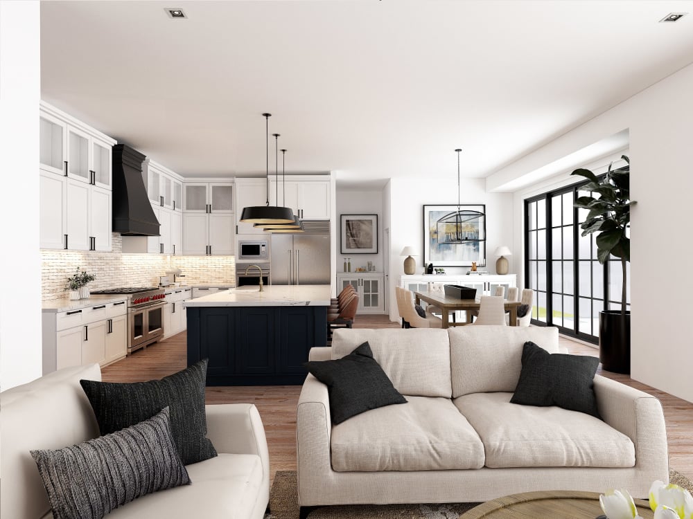 An Interior rendering based on how you envision your space. | Upwork