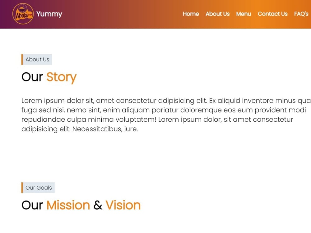 A User-friendly website for online orders and payments. | Upwork