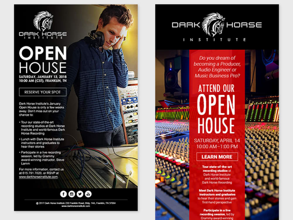 A Custom HTML Email Template | Upwork