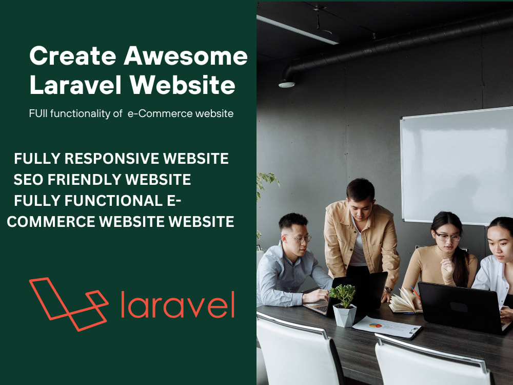 A Fantastic Laravel website | Upwork