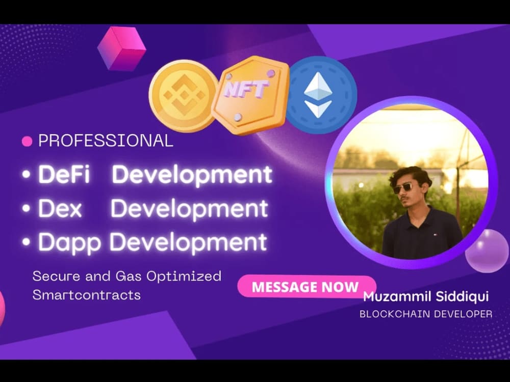 Solidity web3 dapps application and smart contracts | Upwork